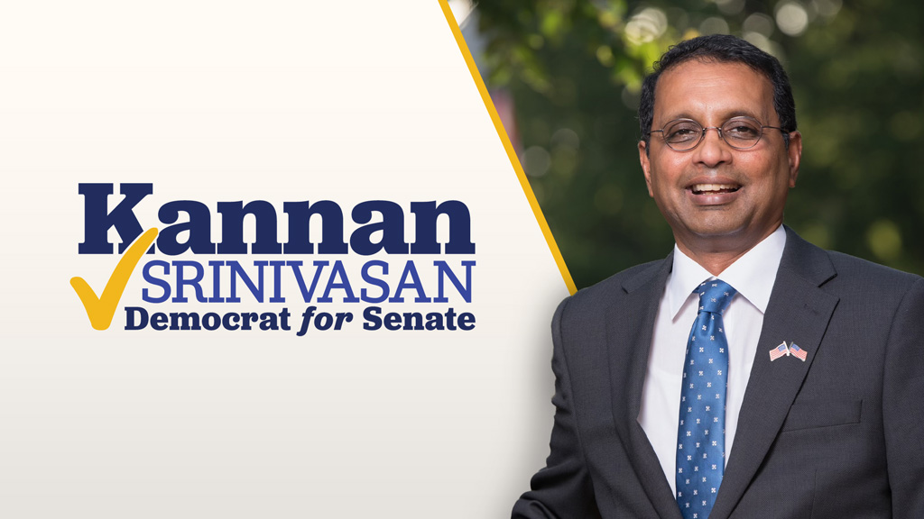 About Kannan Srinivasan for Senate